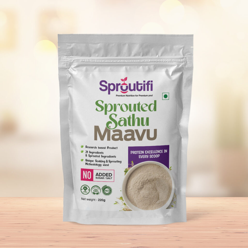 Sprouted Sattu Maavu – SPROUTIFI